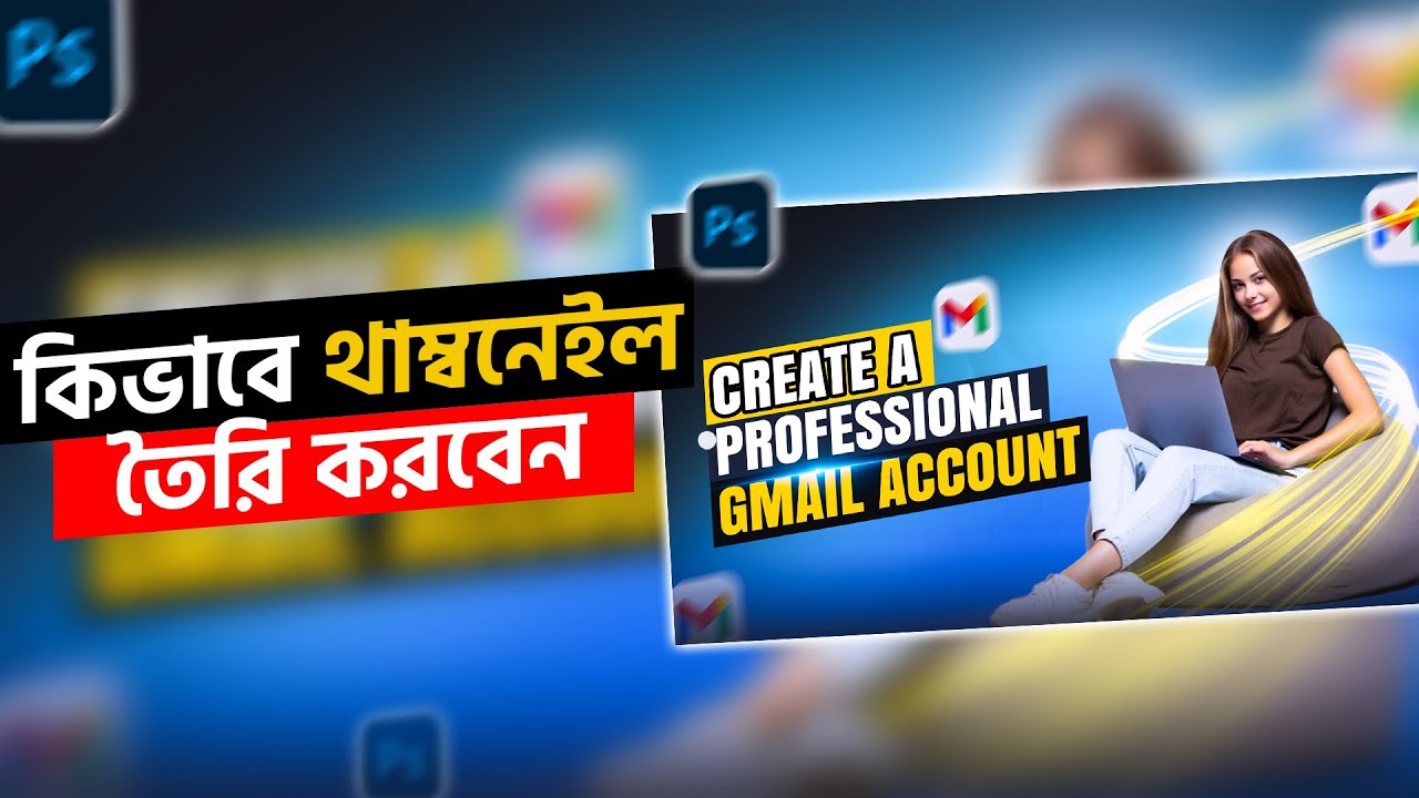 How to Make a Professionally Youtube Thumbnail Design 2025 - YouTube