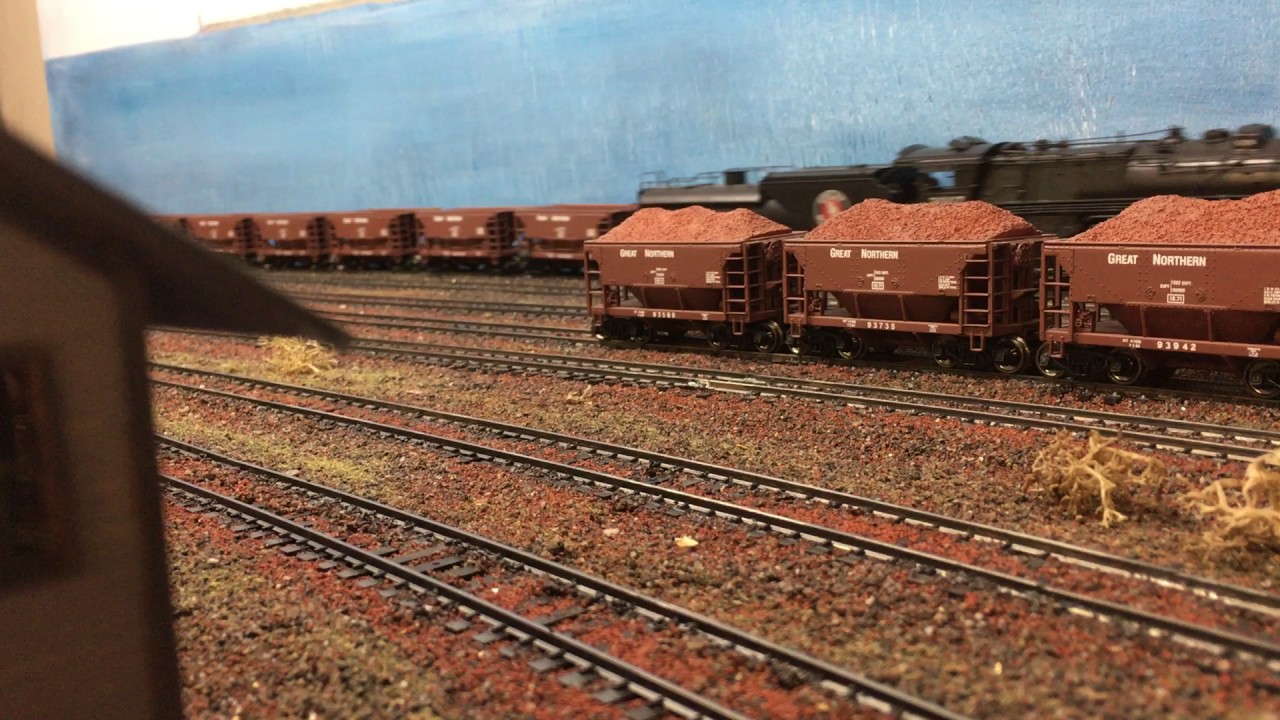 Great Northern Model Railroad - YouTube