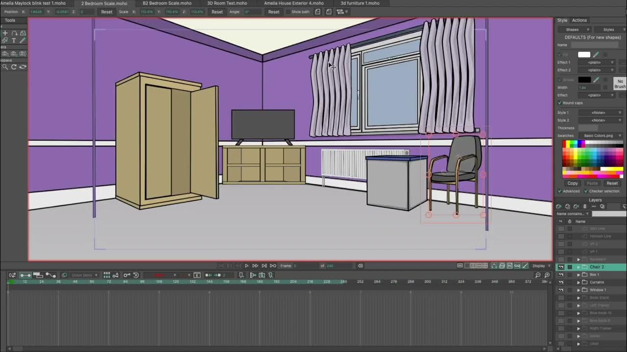 Amelia Maylock & Magic Ep #2 - Moho 3D Scene! Z depth and Rotation. I love it! :) - YouTube