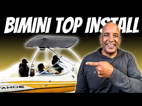 Krypt Wakeboard Bimini Top Installation | Monster Wakeboard Tower MTE ...