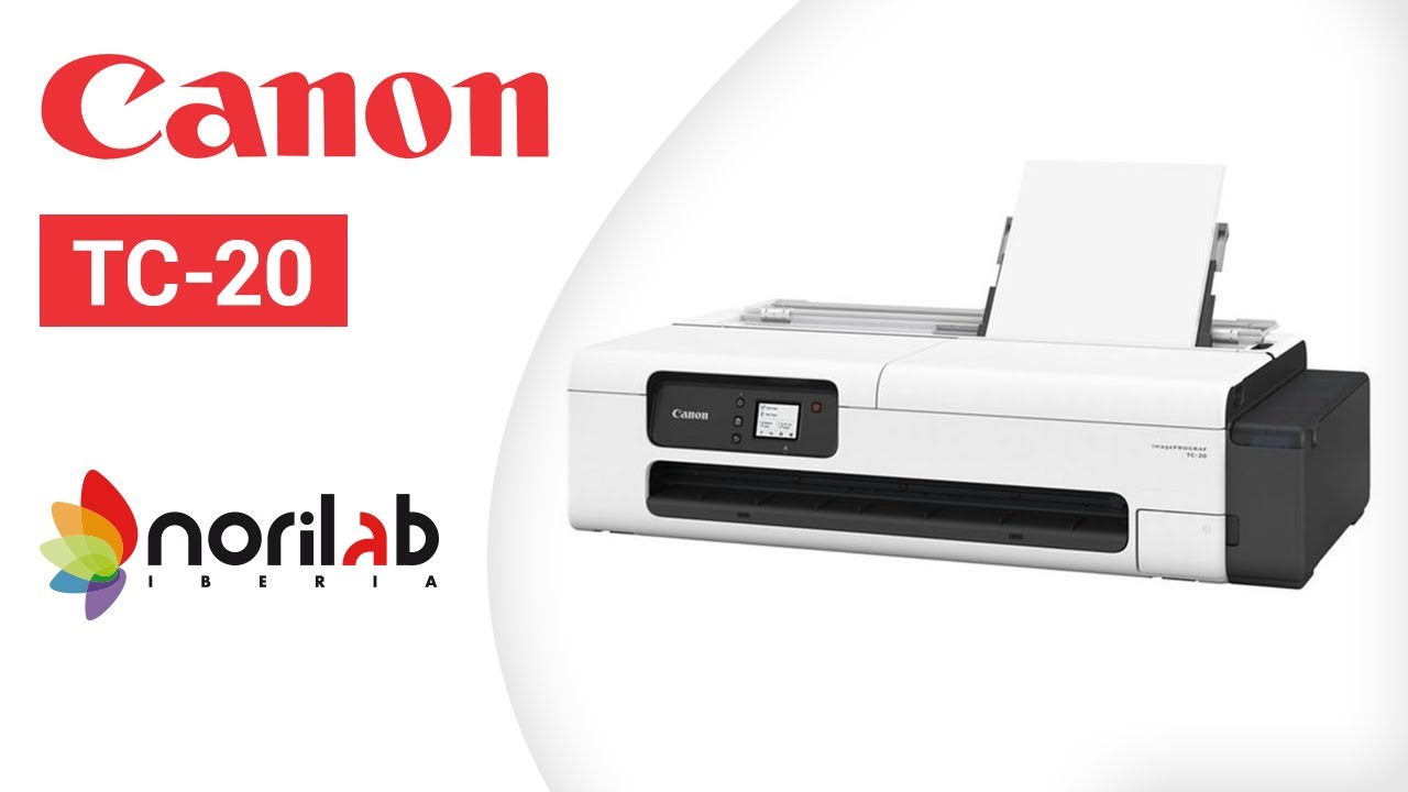 Canon imagePROGRAF TC-20 - YouTube