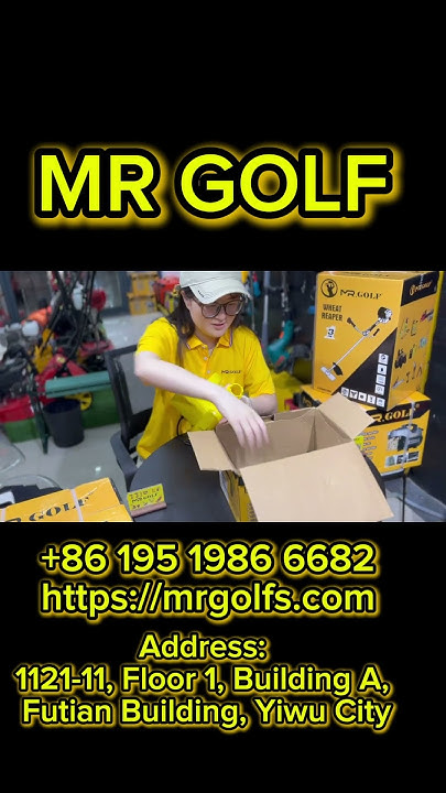 MR GOLF® Today we’re unboxing MR GOLF blower and showing you its ...