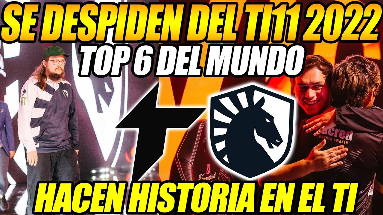 🔥SE DESPIDEN DEL TI11!!🔥 THUNDER PREDATOR VS TEAM LIQUID, HACEN ...
