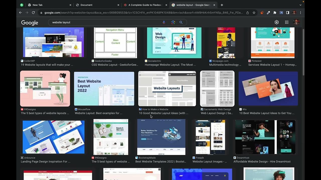 flexbox crash course - building a website layout with flexbox - YouTube