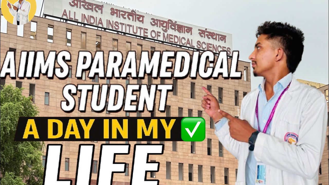 AIIMS paramedical student Day in my life #daily routine# ...