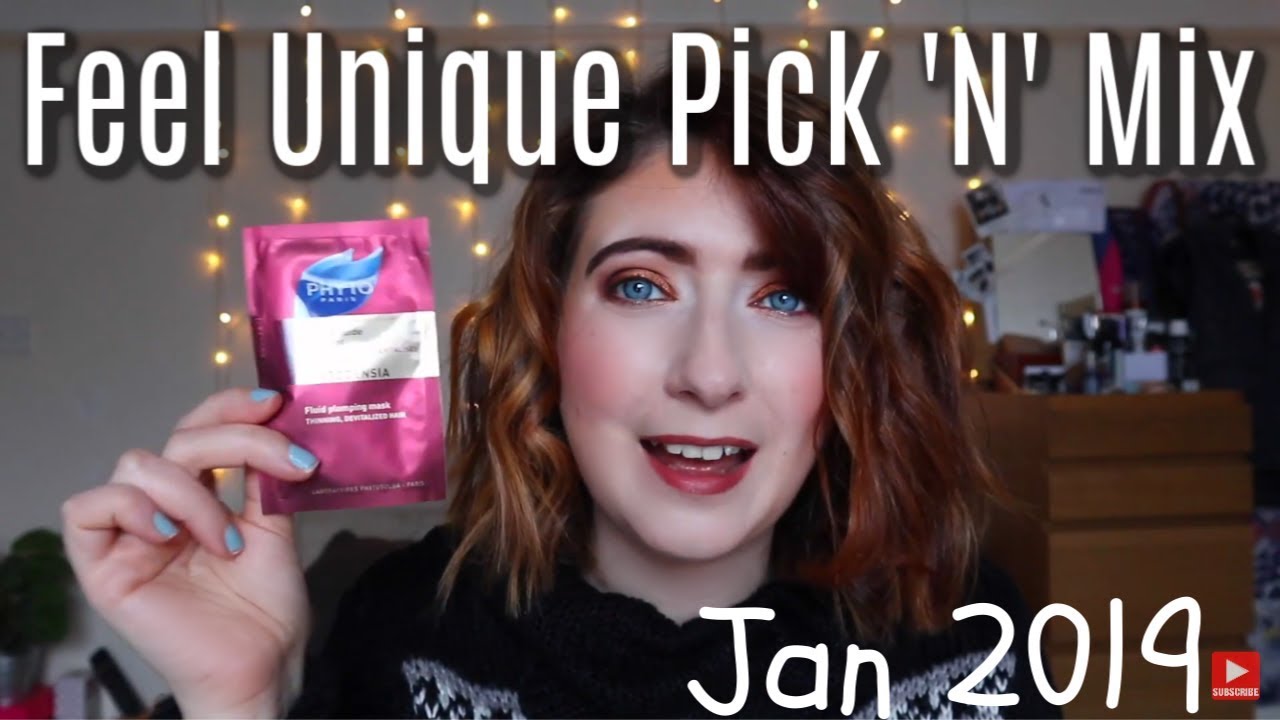 Feel Unique Pick 'N' Mix Unboxing January (2019) - YouTube
