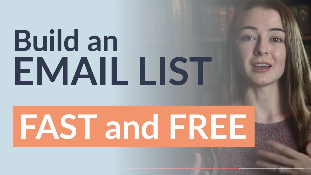 How to build an email list for FREE [for affiliate marketing, ecommerce ...