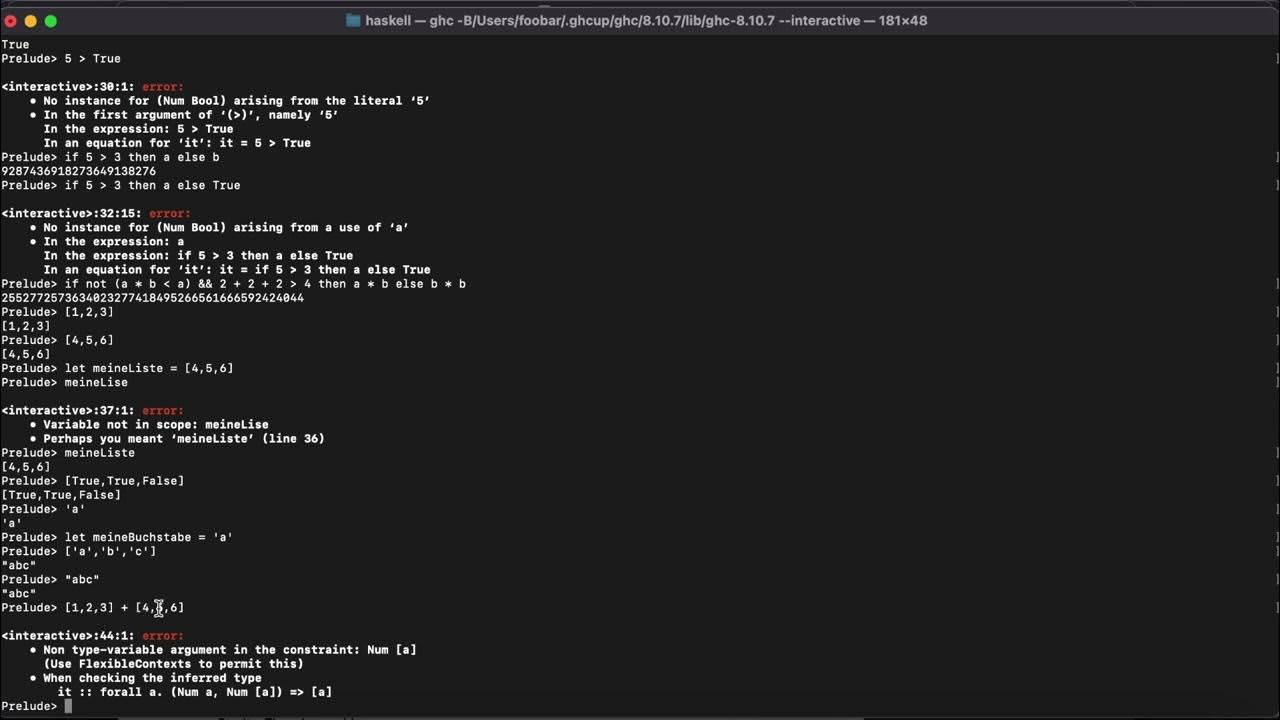 Listen - Programmieren lernen mit Haskell - YouTube