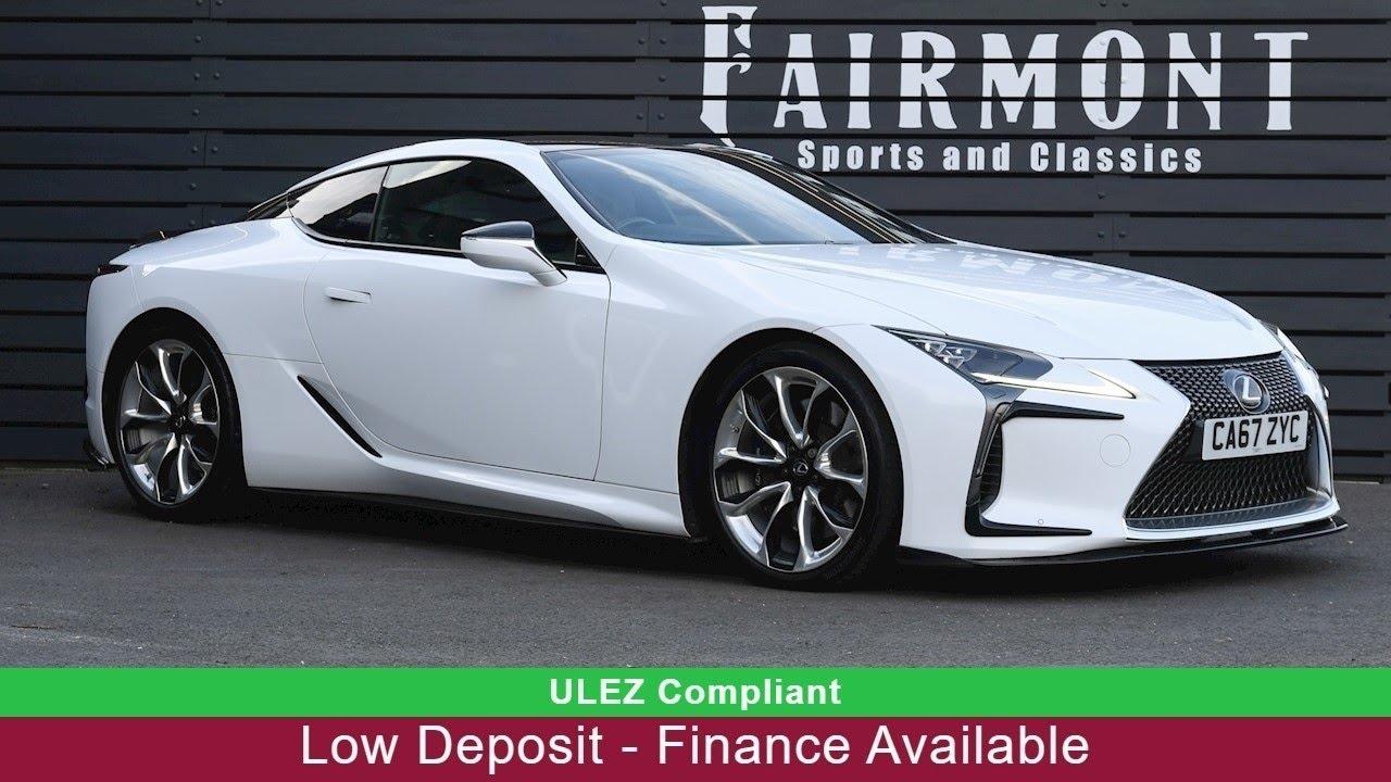 2017 Lexus LC 500 V8 Sport Plus Walk-around & Drive - YouTube