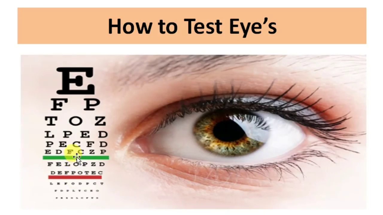 How to Test Eyes | Now you can exam your Eyes Without doctor in Home ...
