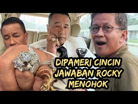 JAWABAN ROCKY MENAMPAR MUKA HOTMAN - YouTube