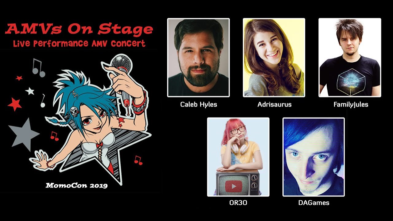 MomoCon 2019: AMVs On Stage - YouTube