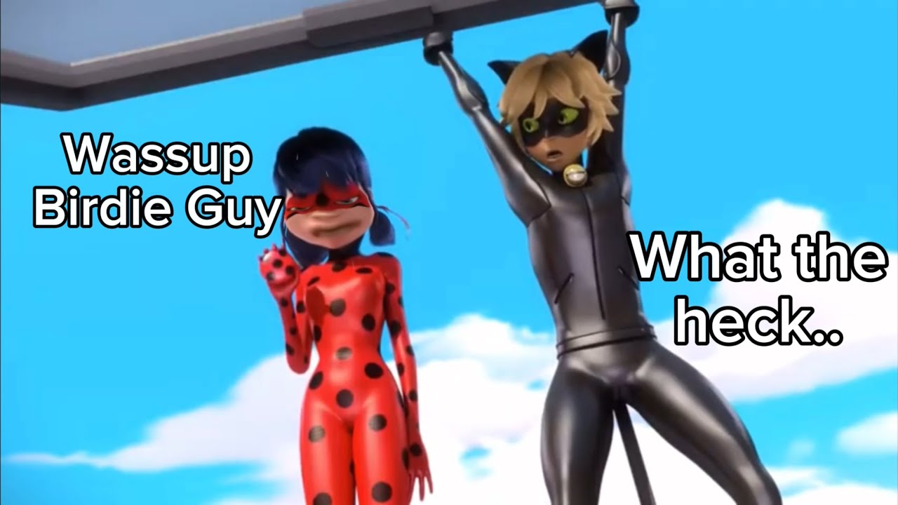 I edited mr Pigeon from miraculous ladybug cuz lila has a big forehead💅 ...