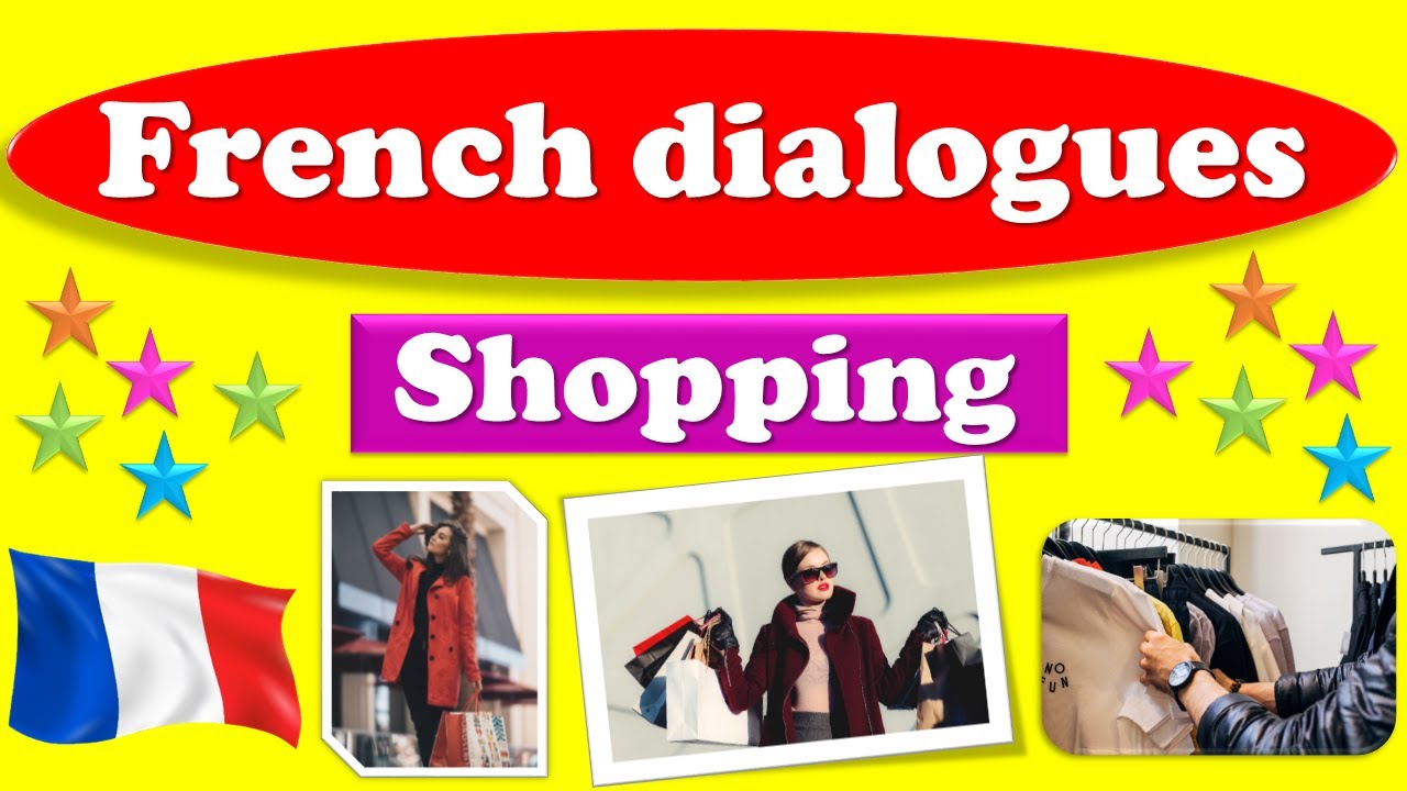 French Dialogues / Shopping - YouTube
