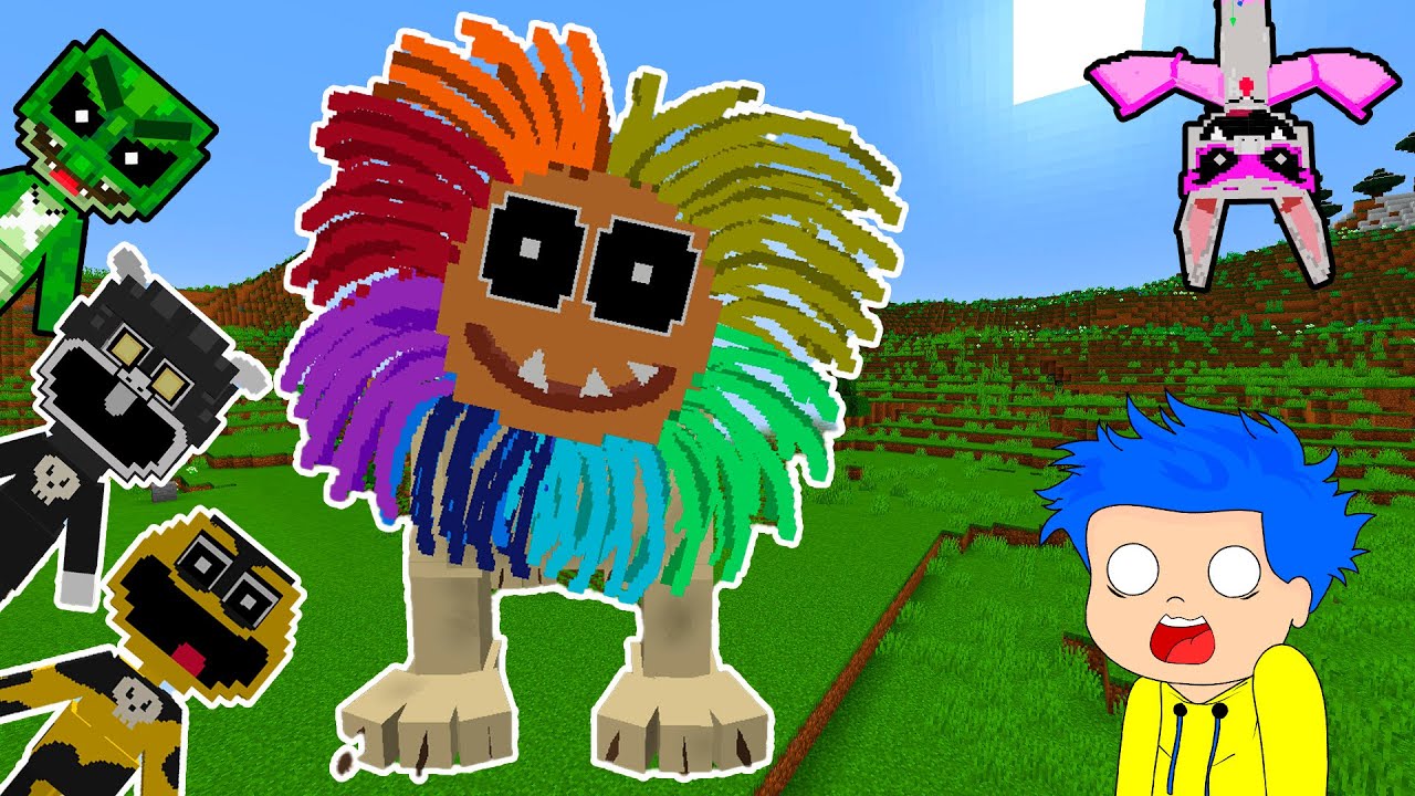 LOS NIGHTMARE CRITTERS INVOCAN A YARNABY EN MI MUNDO DE MINECRAFT - YouTube