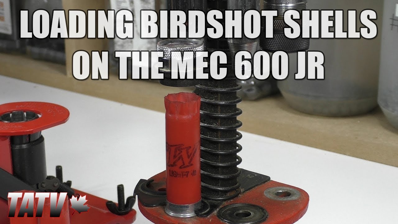 Reloading Birdshot Shells on a MEC 600 Jr - YouTube