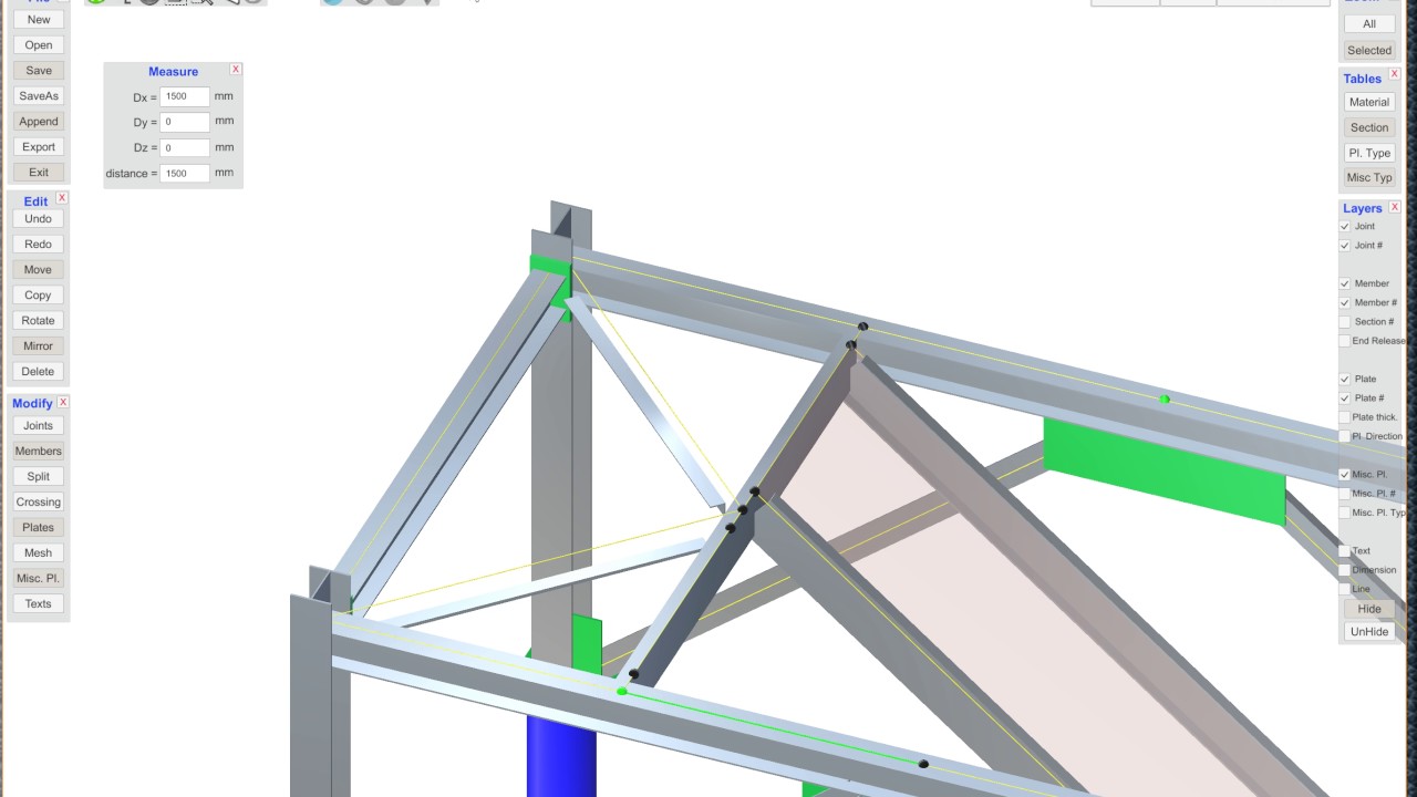 Measure the distance between joints or snap points - YouTube
