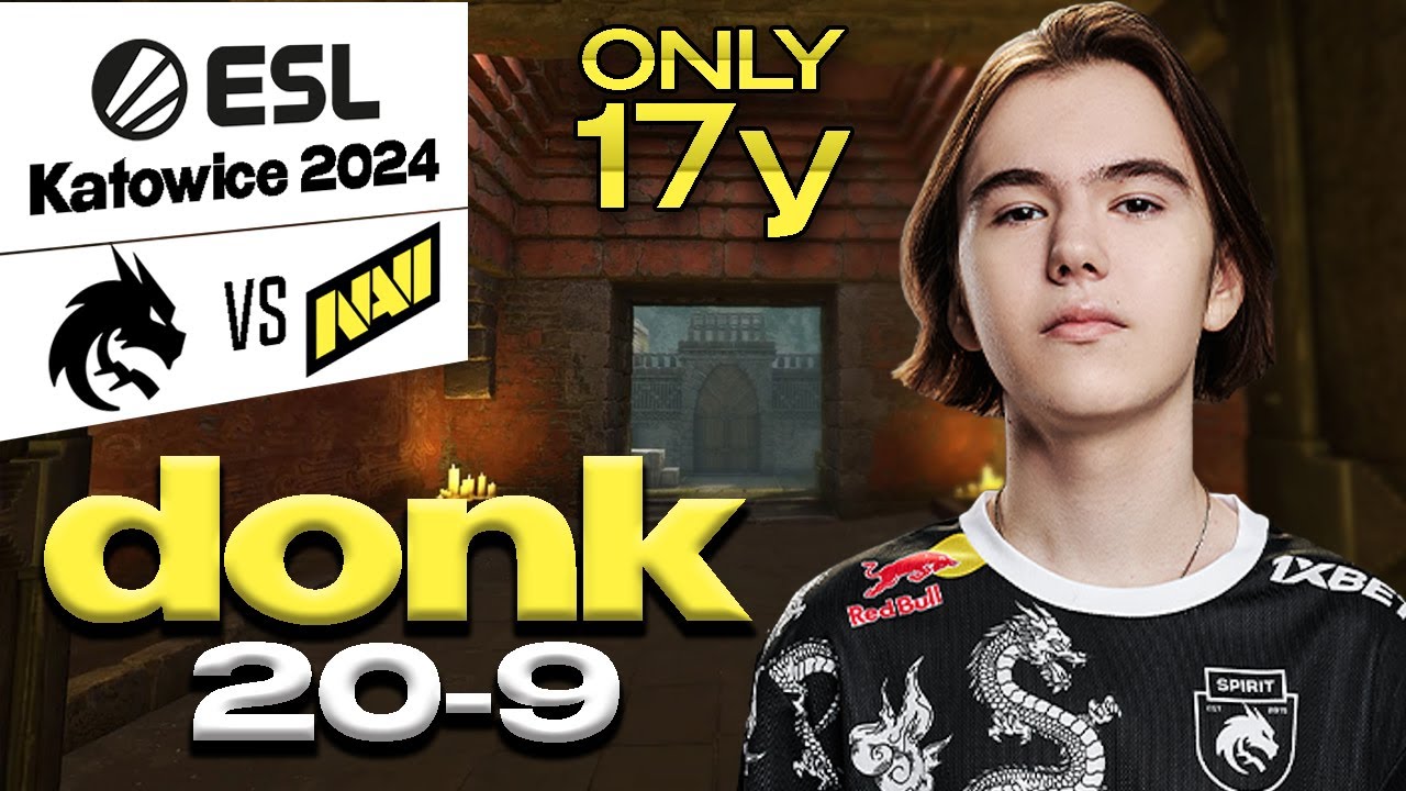POV DONK | Spirit vs NAVI | Ancient | Katowice 2024 - Fev, 2024 - Counter Strike 2 - YouTube