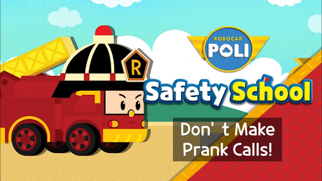 EP19. Don't Make Prank Calls! | Fire Safety with Roy | Robocar POLI ...