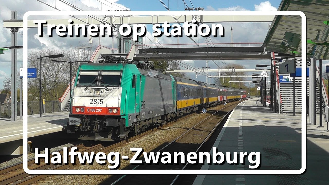 Treinen op station Halfweg-Zwanenburg! // Dutch Train Compilation - YouTube