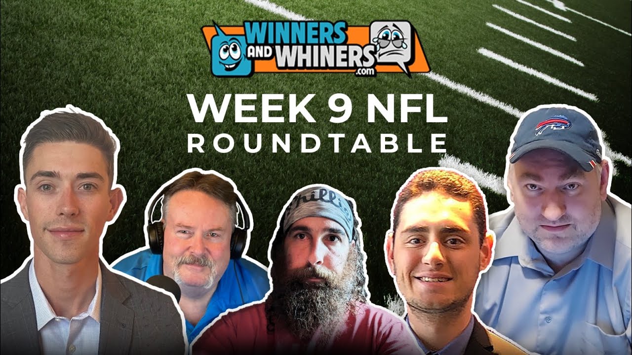 Winners & Whiners NFL Week 9 Roundtable - Predictions with our Top ...
