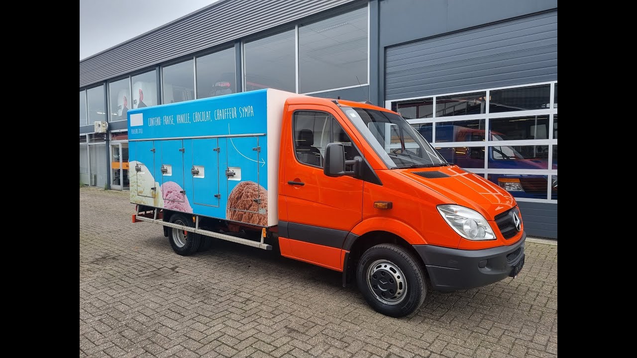 Mercedes Sprinter 511 CDI Cold Car/ Eiswagen/ EURO 4 - YouTube