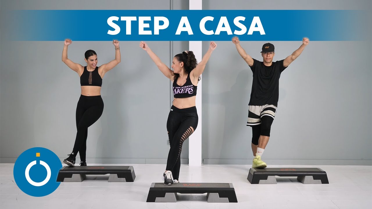 STEP base per PRINCIPIANTI (20 minuti) 🥵 Lezione di Step a casa - YouTube