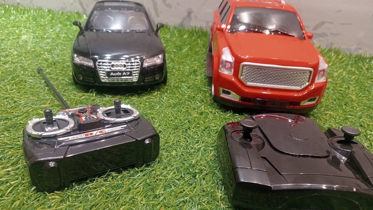 I Bought New RC Range Rover 4x2 Vs Rc Audi a7 unboxing and testing ...