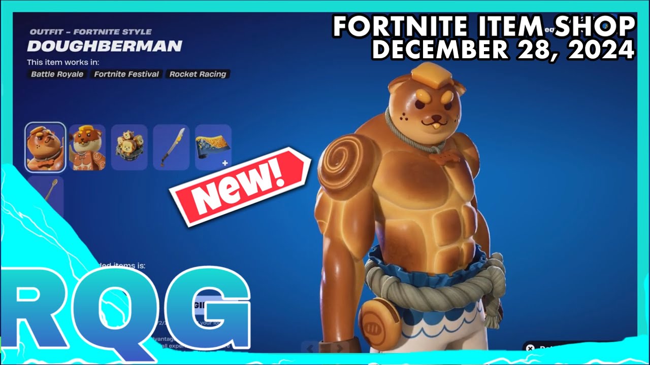 "NEW" DOUGHBERMAN BUNDLE IS HERE! FORTNITE ITEM SHOP (December 28, 2024 ...