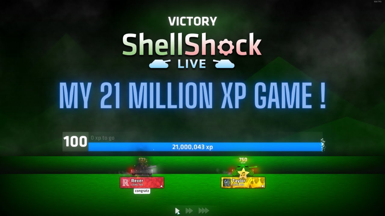 ShellShock Live | My 21 Million XP Game ! - YouTube