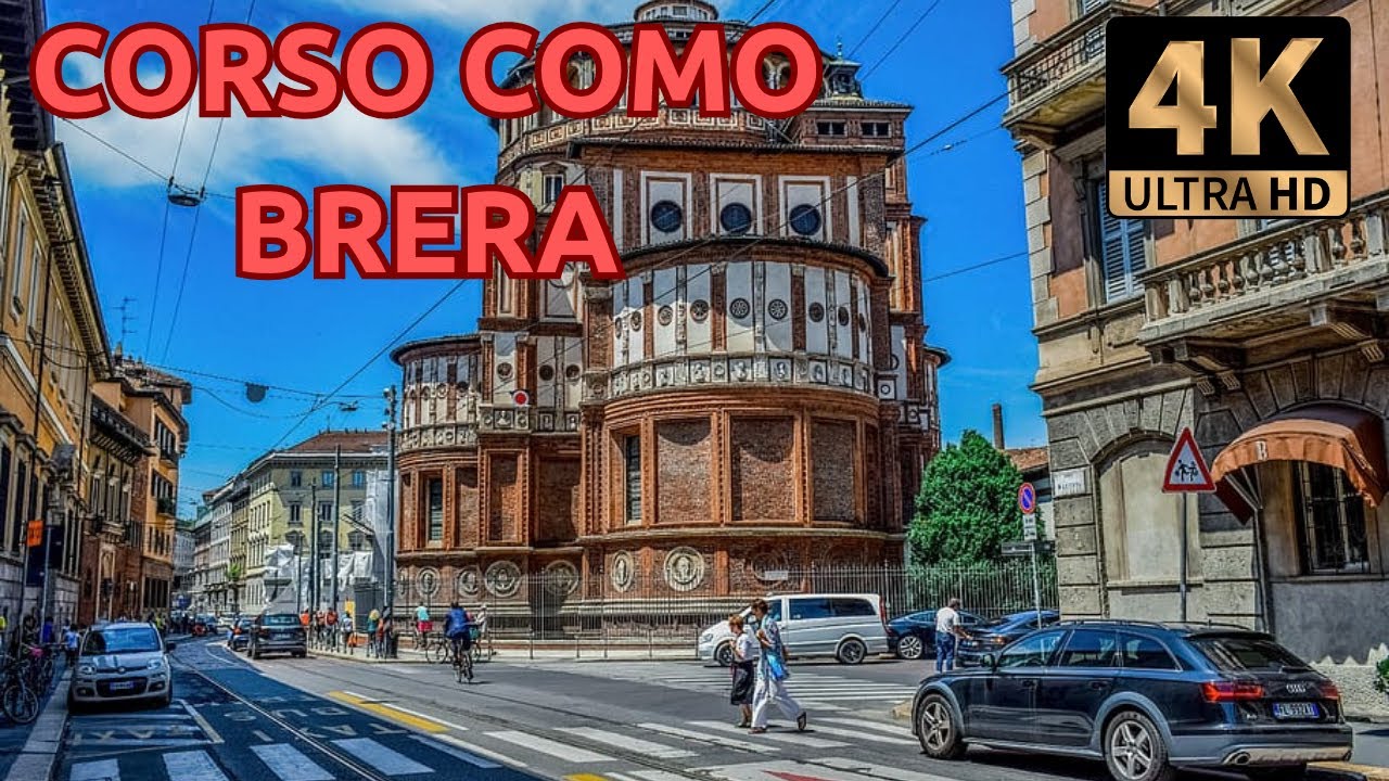 Walking Tour in Milano || Corso Como and Brera - YouTube