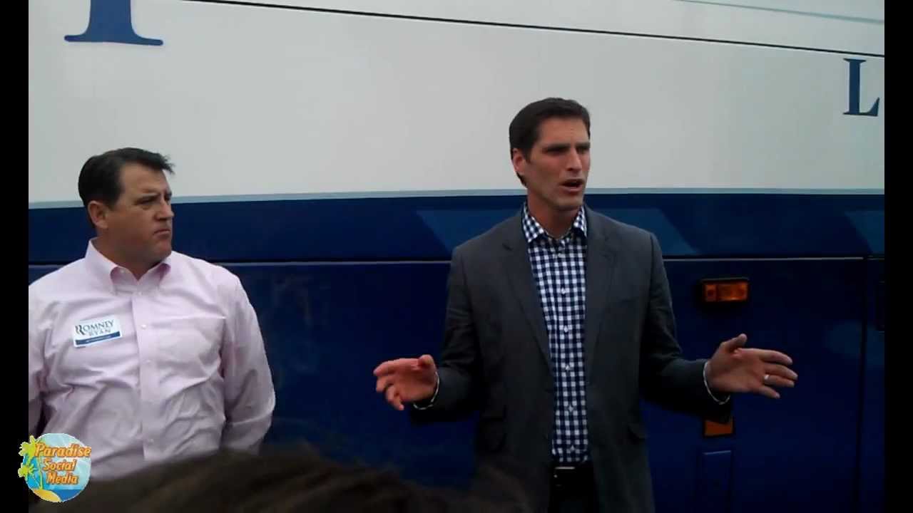 Josh Romney visits #Fxbg -Va Victory Rally --Oct. 6th. " Bryce Reeves ...