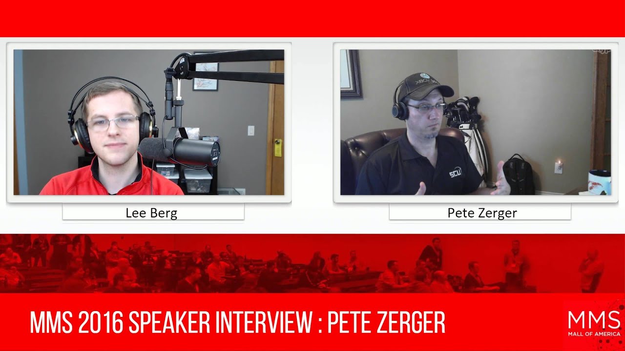 MMS 2016 Speaker Interview - Pete Zerger - YouTube