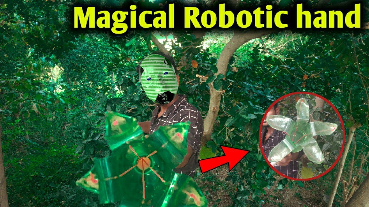 How to make a magical robotic 🤖 hand மூன்றாம் கையாக இது |princess - YouTube