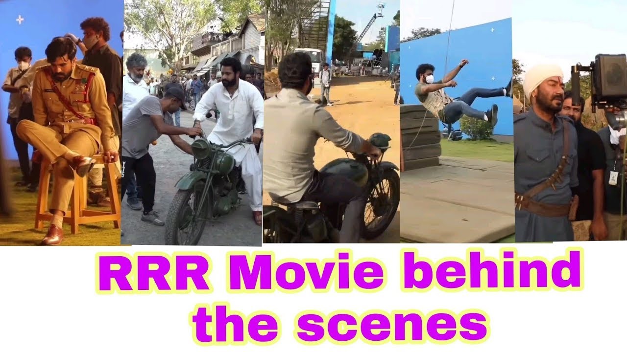 RRR Behind The Scenes | SS Rajamouli | Jr NTR | Ram Charan | Alia Bhatt ...