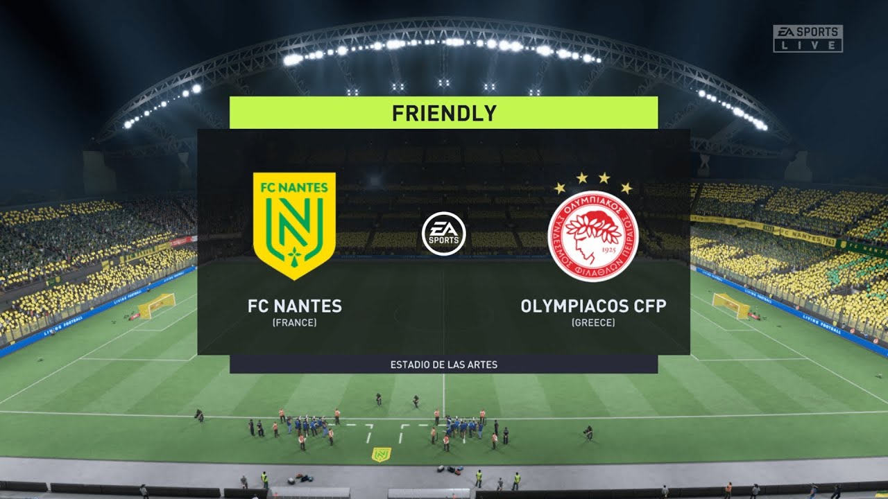 FC NANTES vs OLYMPIACOS PIRAEUS I EUROPA LEAGUE I 08.09.2022 I FIFA 22 ...
