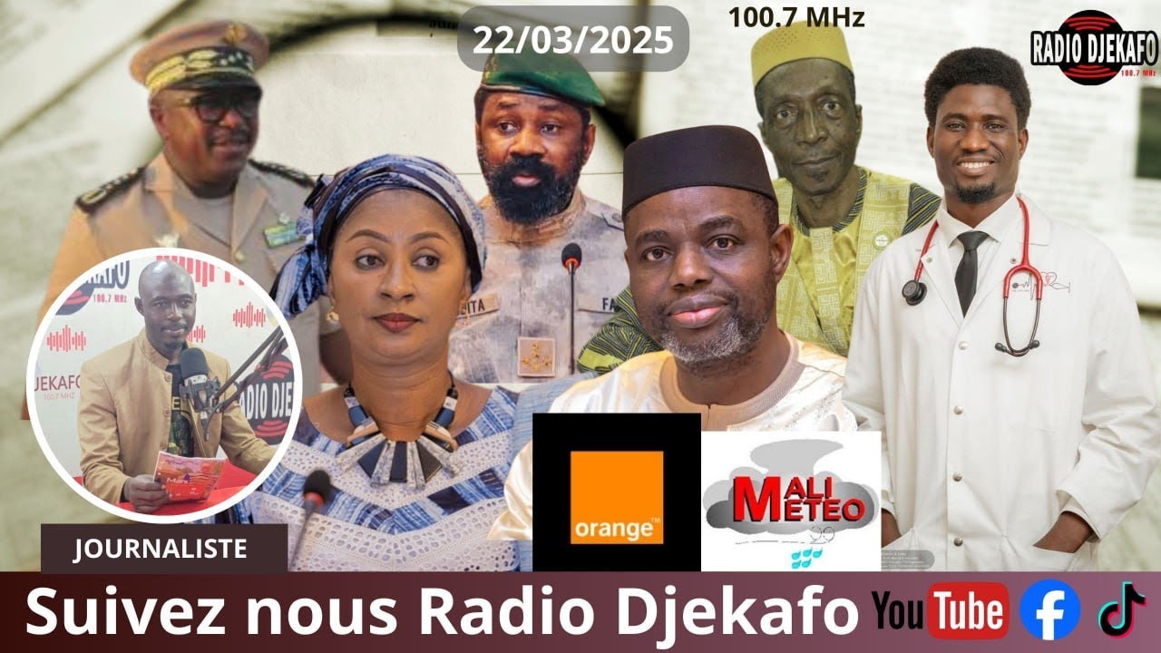JOURNAL BAMBARA DE DJEKAFO SEKOU TRAORE - YouTube