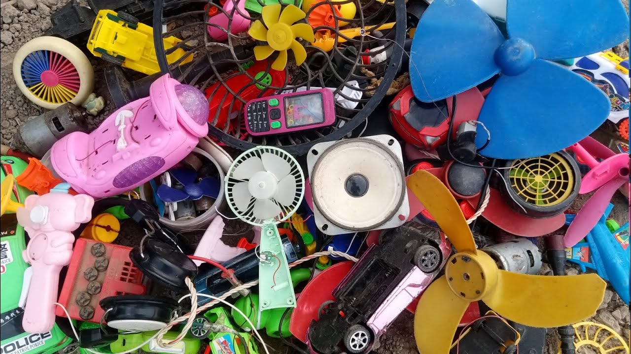 How to make awesome ideas from scrap breaking and opening old toys ...