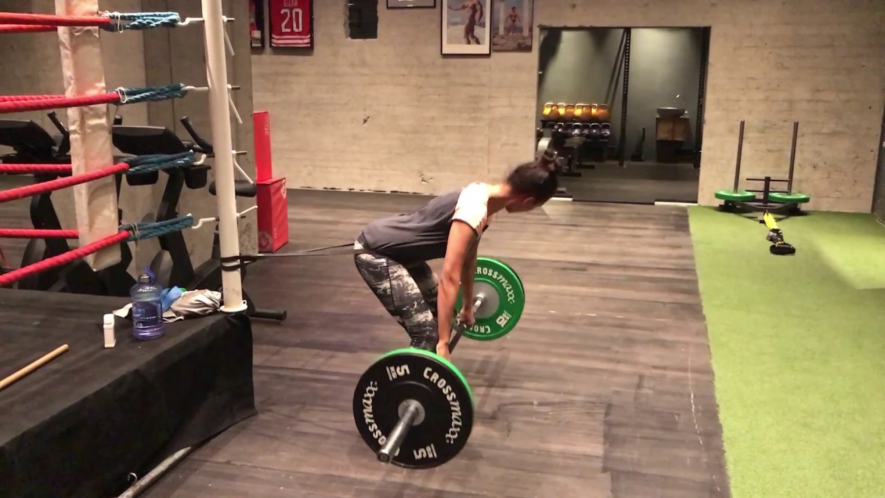 RDL, Barbell (Horizontal Band) - YouTube