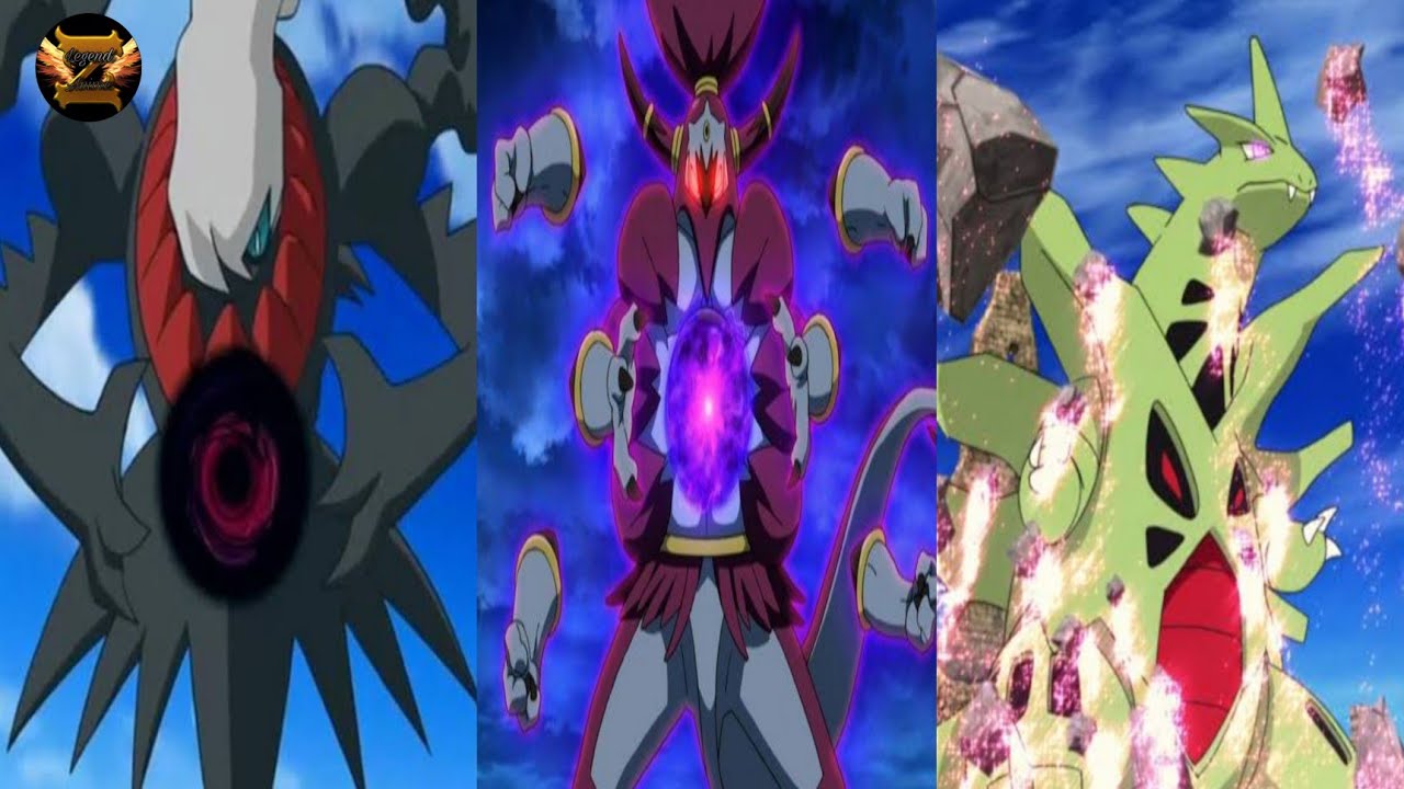 Top 10 strongest dark type pokemon by legend anime z. - YouTube
