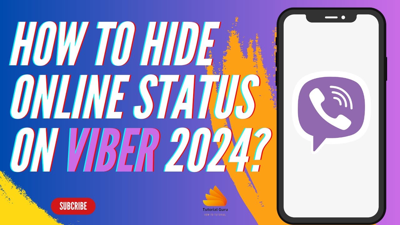 How to Hide Online Status on Viber 2024? - YouTube