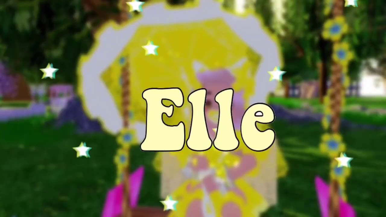 New Intro!💛⭐️ 🌻🌼 | Elle - YouTube