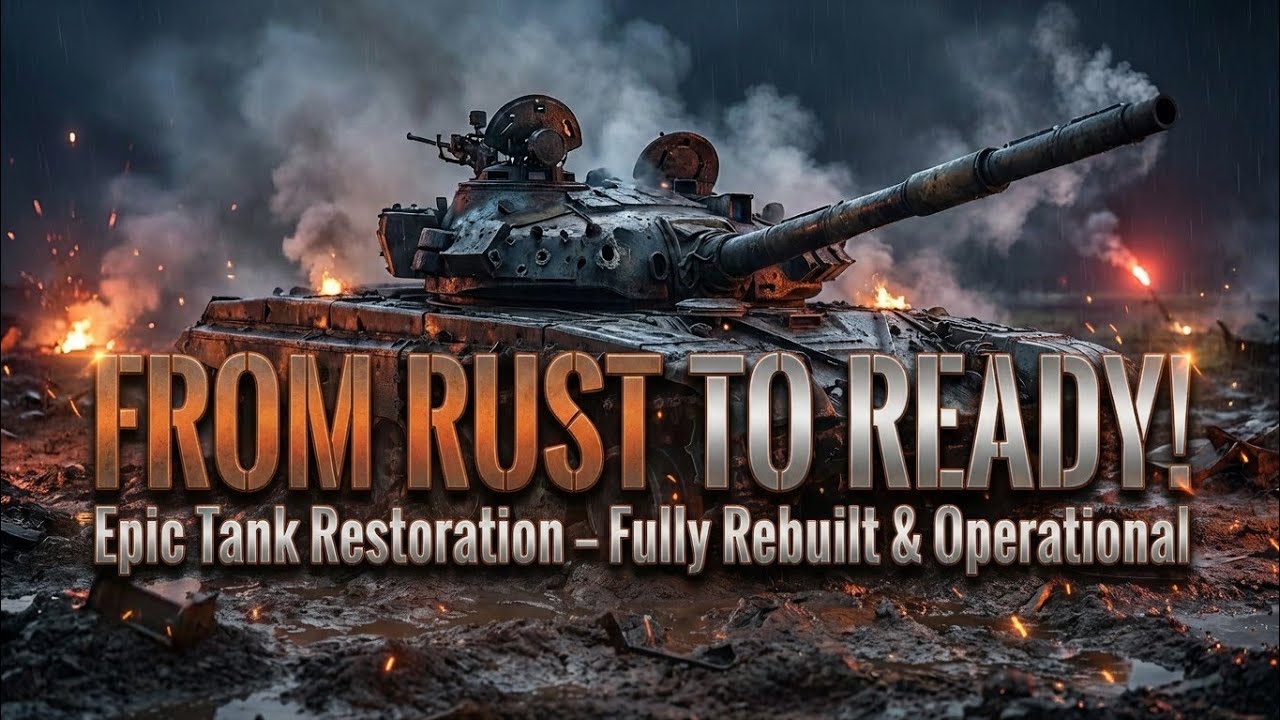 Epic Tank Restoration | Fully Repaired | Military Visions AI - YouTube