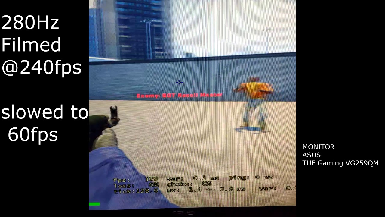 280Hz vs 144Hz monitors (Filmed at 240fps) - YouTube