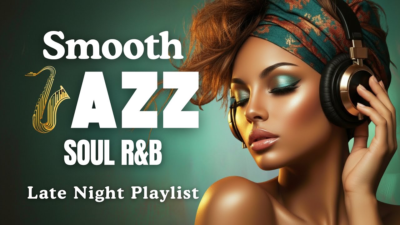 Smooth Jazz & R&B Soul Night Mood — Deep Sax Lounge for Calm Evenings ...