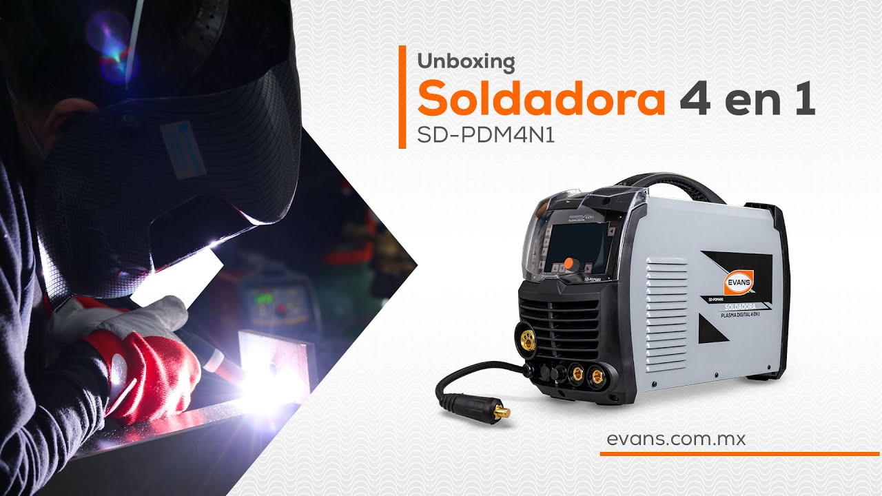 Unboxing I Soldadora 4 en 1 Evans® - YouTube