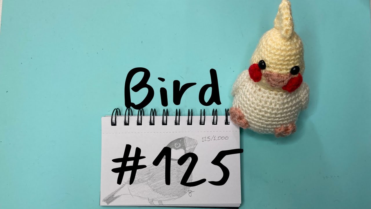 Draw 1,000 Birds With Me Java Finch 5 of 10 - YouTube