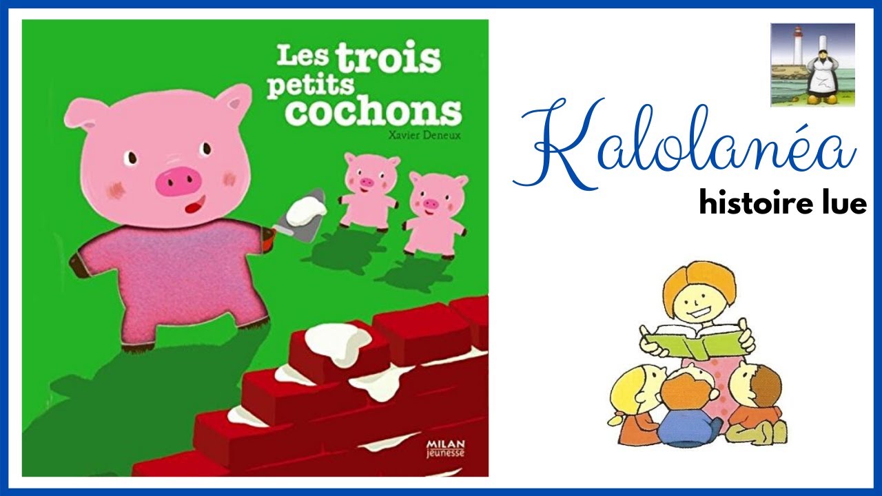 Lecture d'album : Les trois petits cochons - YouTube