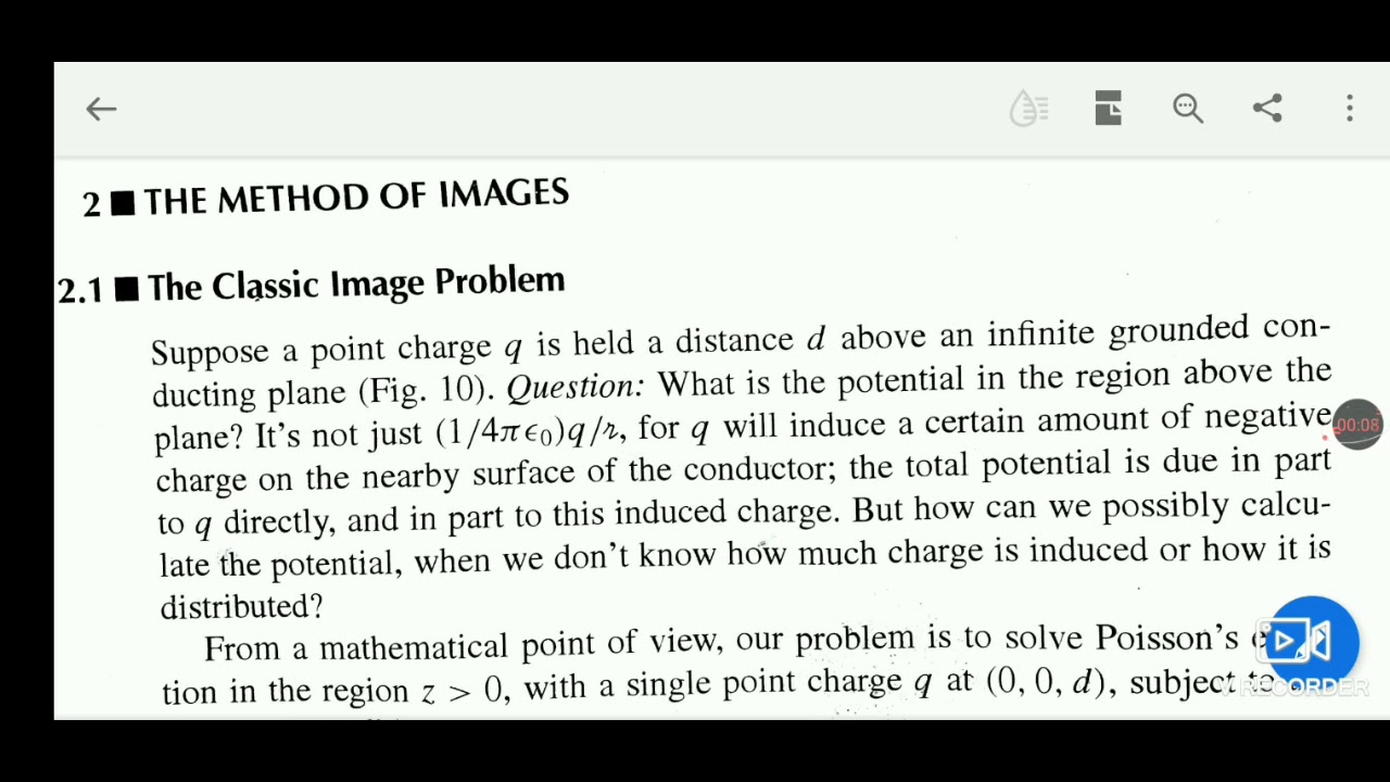 Unit 3 lecture 3 Method of images - YouTube