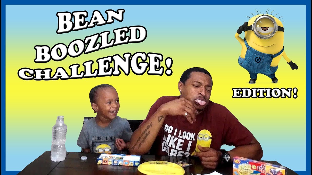 BEAN BOOZLED CHALLENGE! MINION EDITION! - YouTube